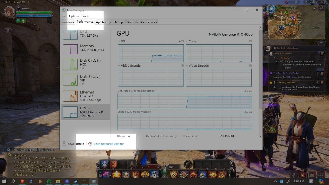 How to check your ping in Throne and Liberty (PC)