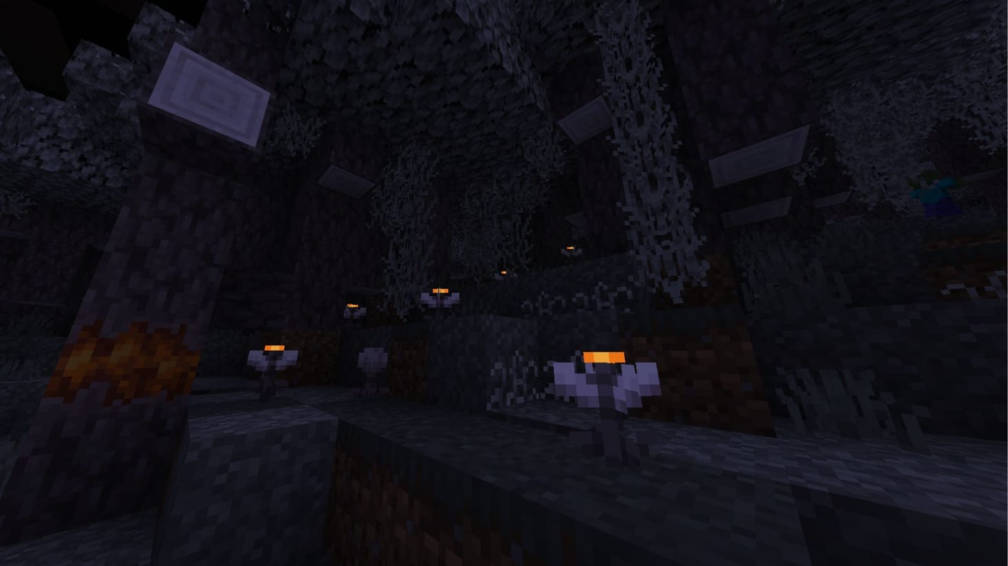 What does eyeblossom do in Minecraft?