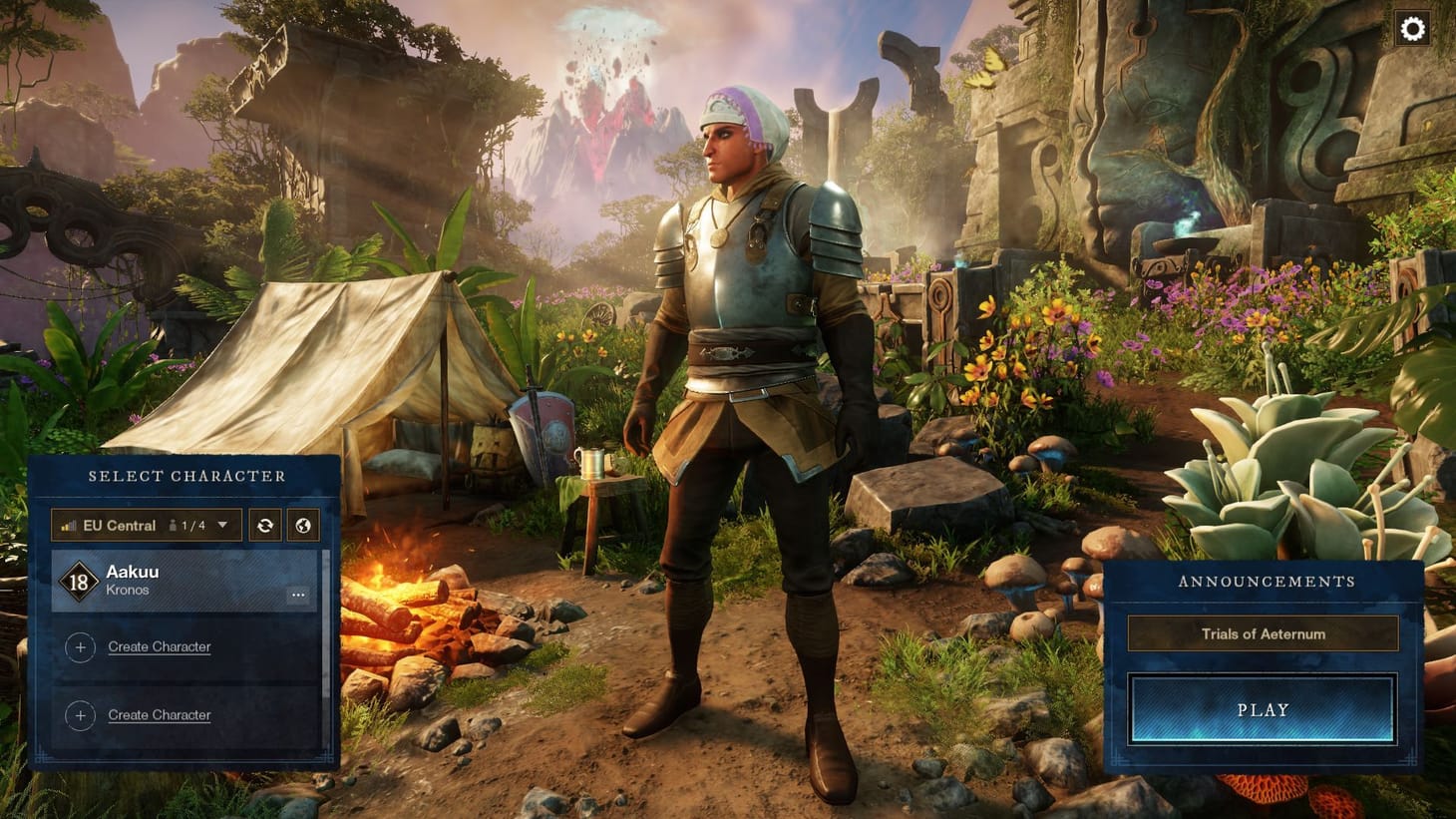 How to join Fresh Start Servers in New World Aeternum