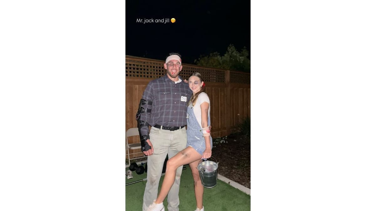 David Peralta: Padres ace Joe Musgrove & girlfriend Arica Christensen ...