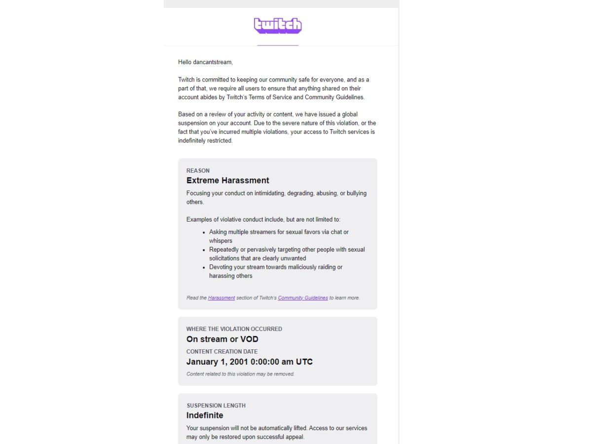 Twitch has indefinitely banned Dan Saltman's channel for "extreme ...