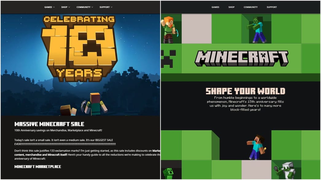 Is Minecraft on sale for Black Friday 2024?