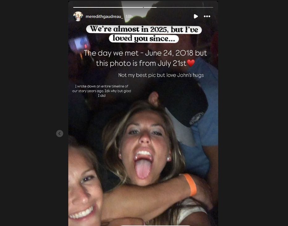 Johnny Gaudreau’s wife Meredith joins “love you since” trend to post ...