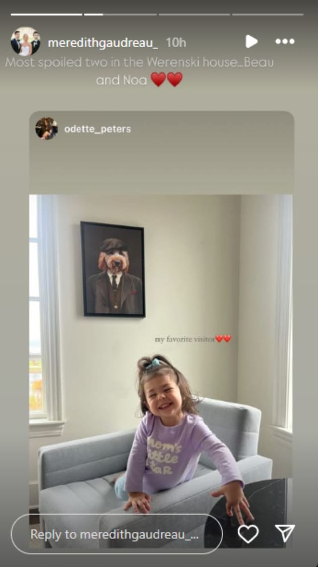 Johnny Gaudreau's wife Meredith shares 3-word reaction for daughter Noa ...