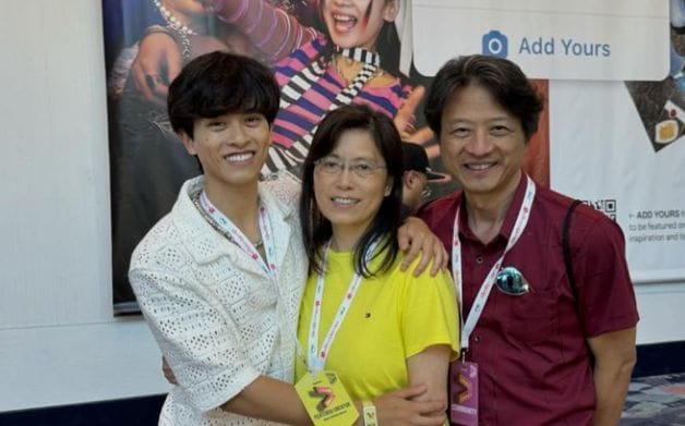 Who is Alan Chikin Chow's family?