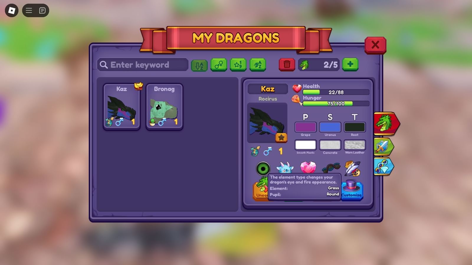 Dragon Adventures Elements guide