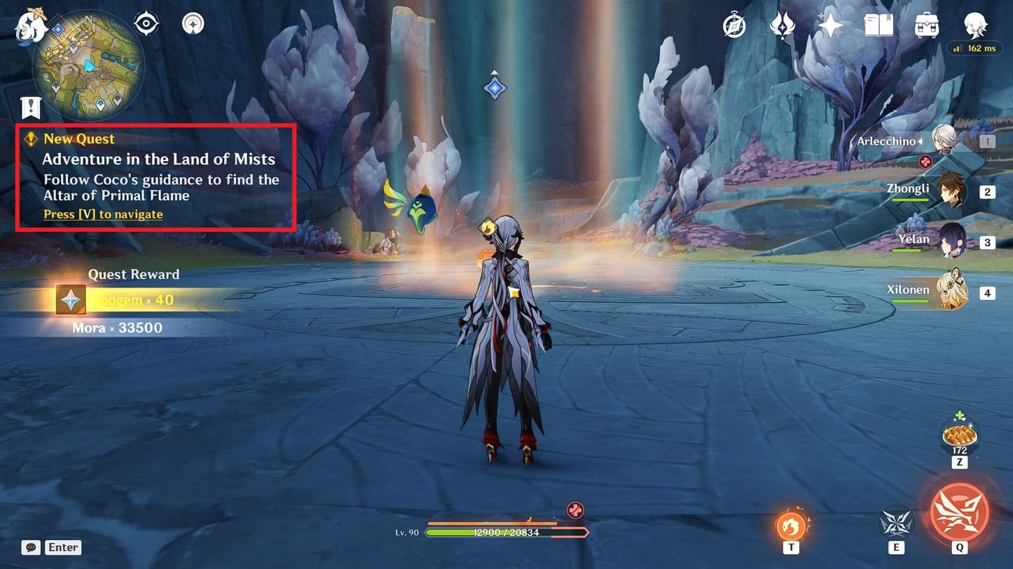 Genshin Impact Adventure in the Land of Mists guide