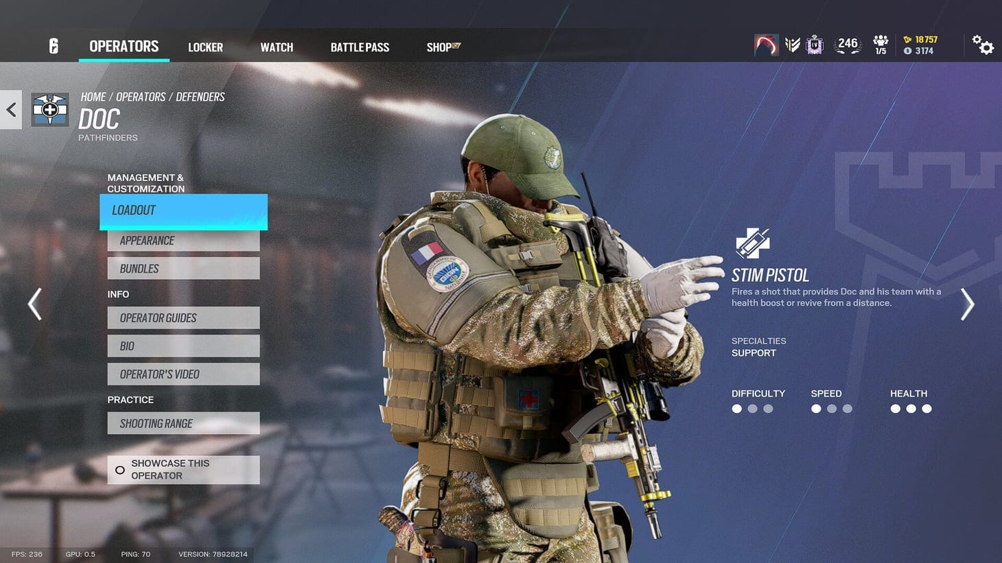 Best Doc loadout in Rainbow Six Siege