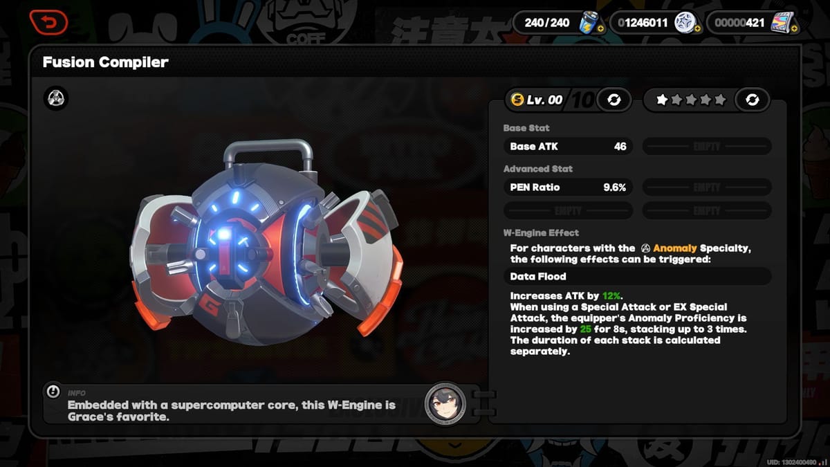 Best characters for Fusion Compiler W-Engine in Zenless Zone Zero