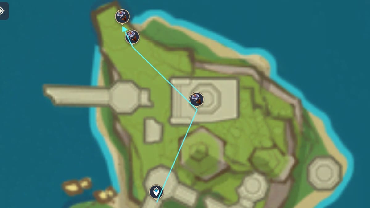 Genshin Impact Withering Purpurbloom locations and farming routes