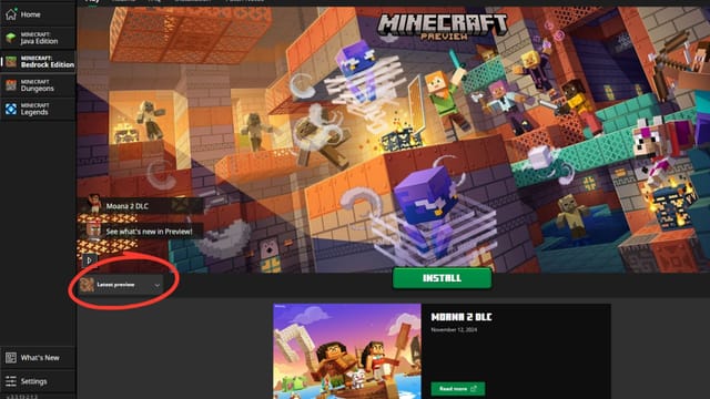 How to download Minecraft Bedrock 1.21.60.20 beta and preview