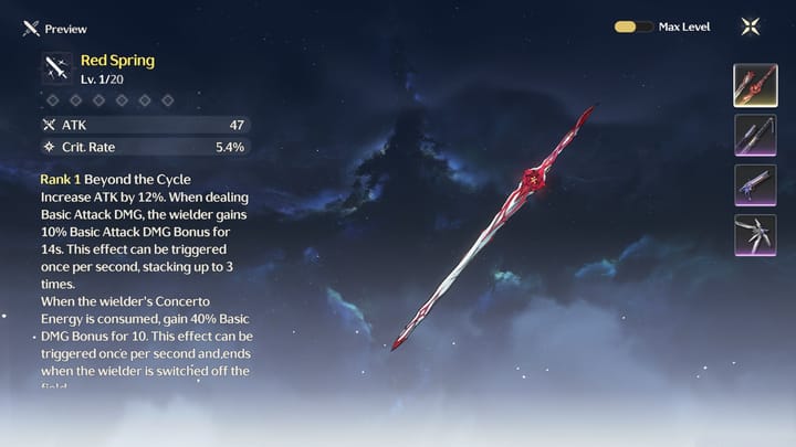 Wuthering Waves 1.4 patch notes