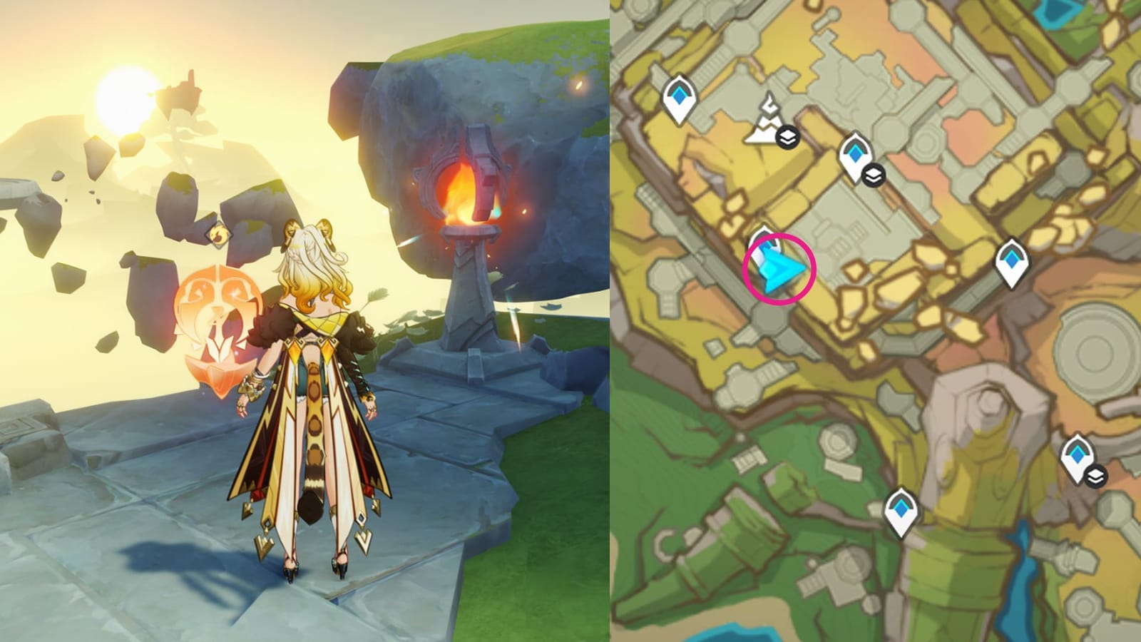 Genshin Impact: How to unlock Hidden Teleport Waypoint in Northern ...