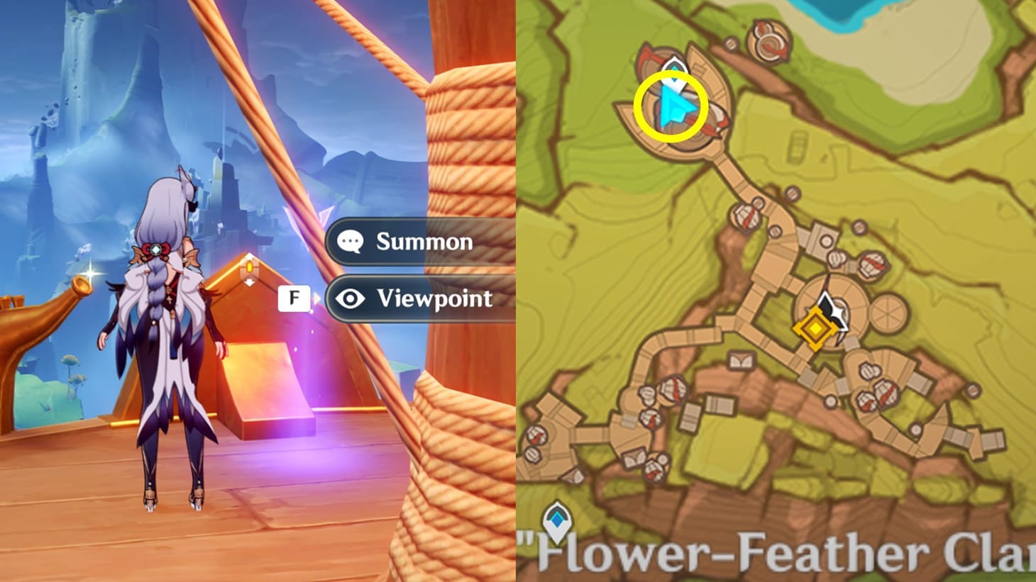 Genshin Impact Natlan 5.2 Viewpoint locations