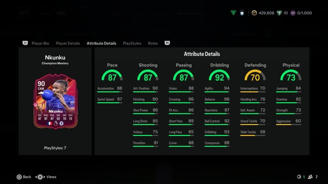 All EA FC 25 Mode Mastery rewards