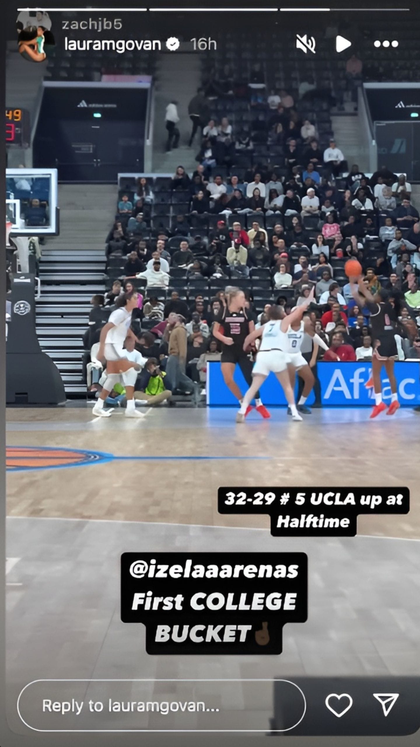 Gilbert Arenas' ex Laura Govan and family proudly watch daughter Izela ...