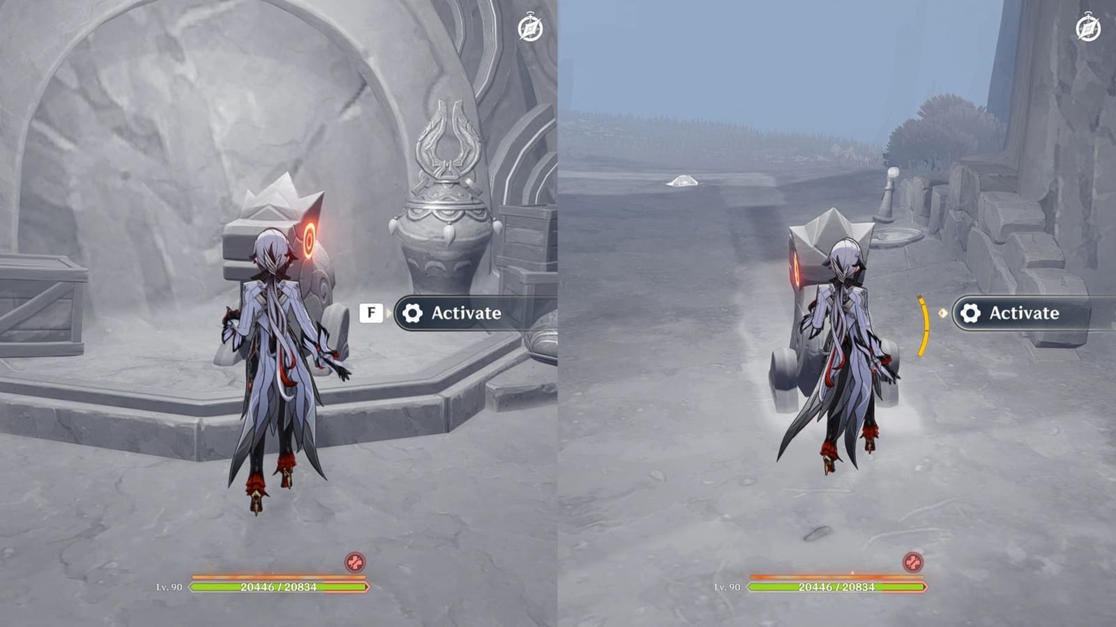 Genshin Impact Pale Mist puzzle locations