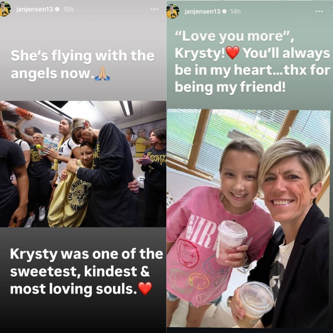 Krysty Bujakowska: “She’s flying with the angels now”: HC Jan Jensen posts emotional message for ...