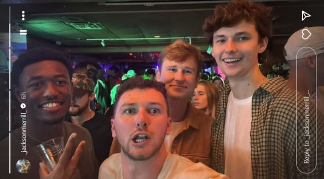 PICTURE: Jackson Merrill gets cozy with girlfriend Sammie Quinn in an ...