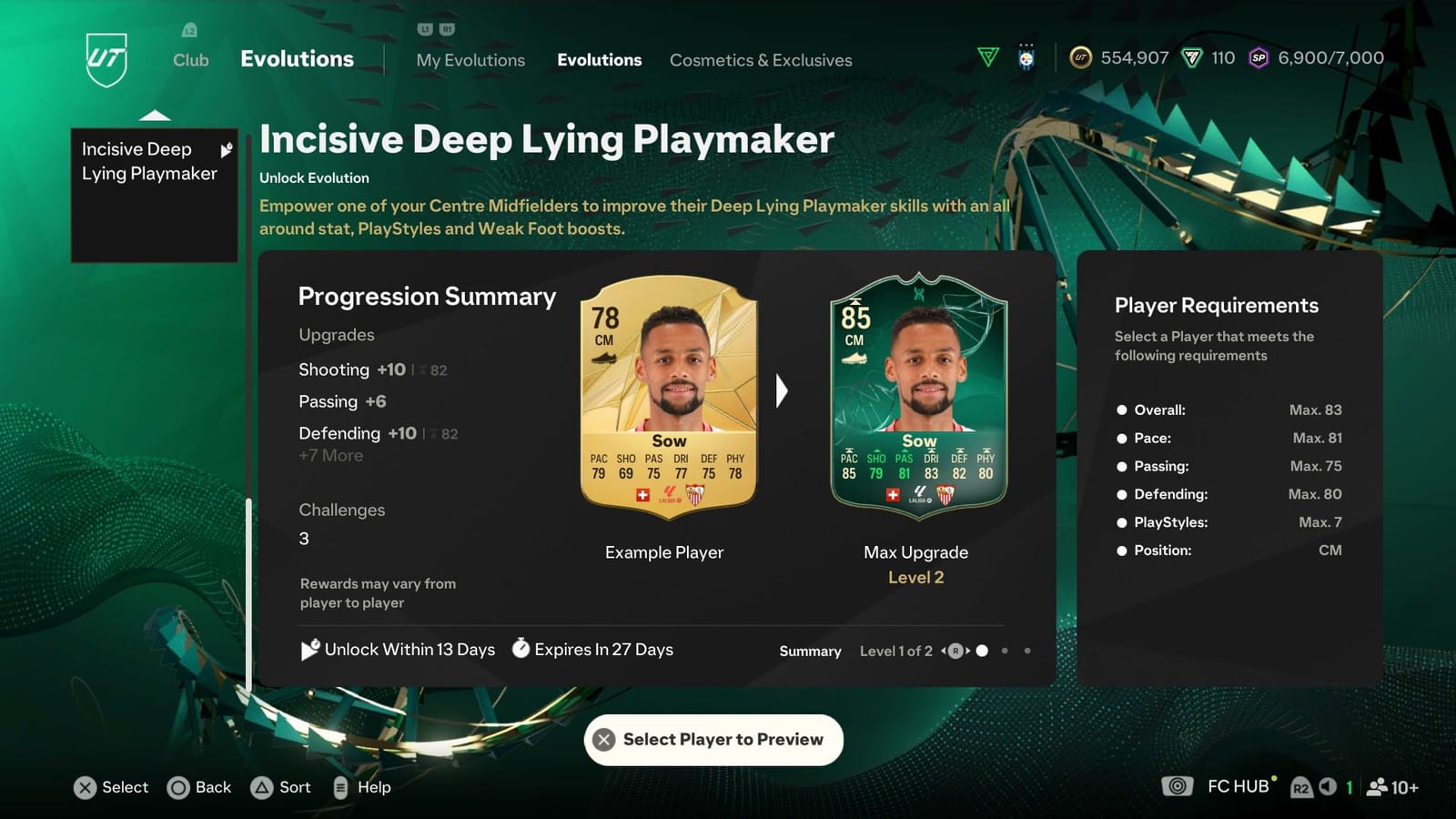 EA FC 25 Incisive Deep Lying Playmaker Evolution guide: Best players to ...
