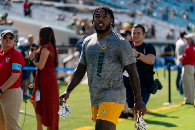 Josh Jacobs stats tonight: Packers RB's rushing yards, touchdowns and ...