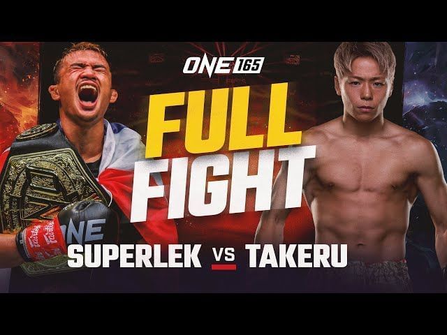 Superlek ONE Championship: FREE FULL FIGHT: Superlek Kiatmoo9 spoils Takeru Segawa's ONE ...