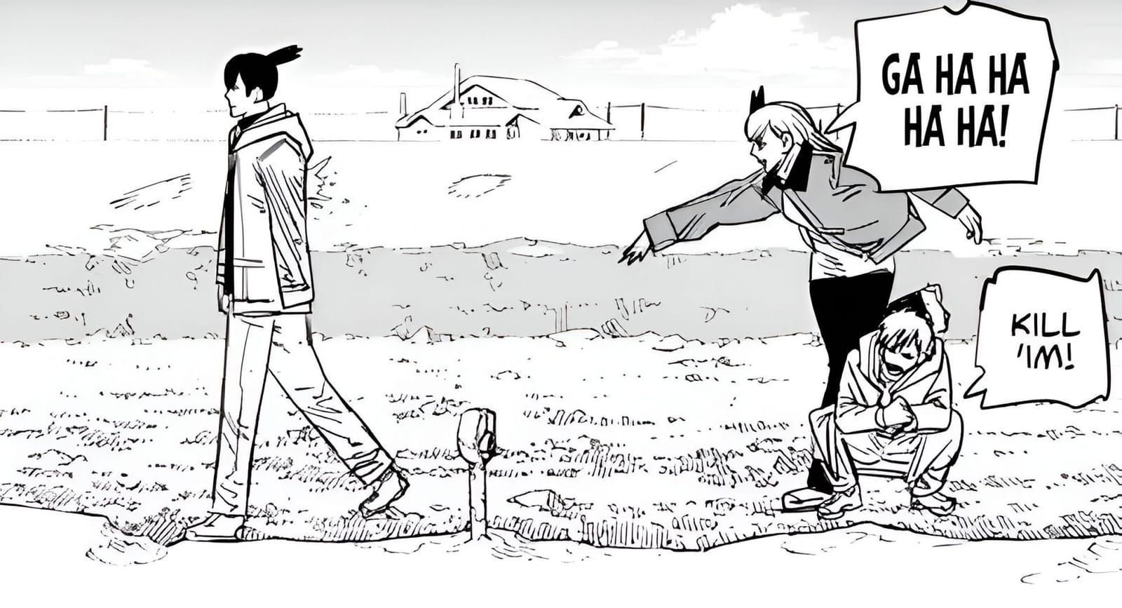 Denji's flashback of Power and Aki in Chainsaw Man chapter 182 will ...