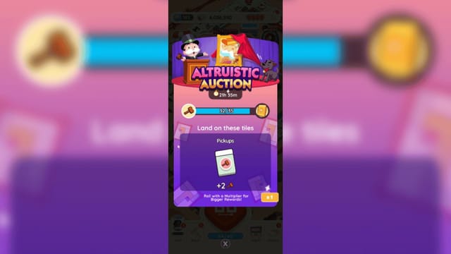 Monopoly Go Altruistic Auction event: Details and rewards explored