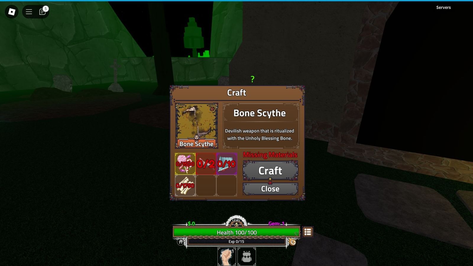 How to get the Bone Scythe in King Legacy