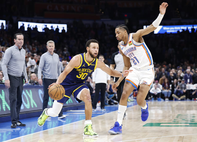 Golden State Warriors vs OKC Thunder Starting Lineups and Depth Charts ...