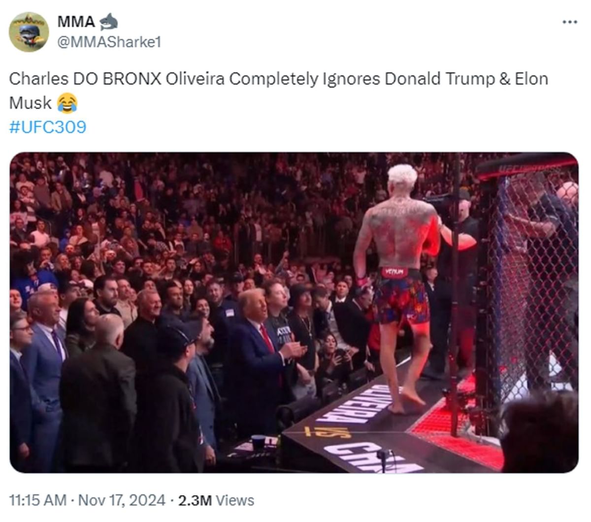 "Deport me now" - MMA fans react as Charles Oliveira "completely ...