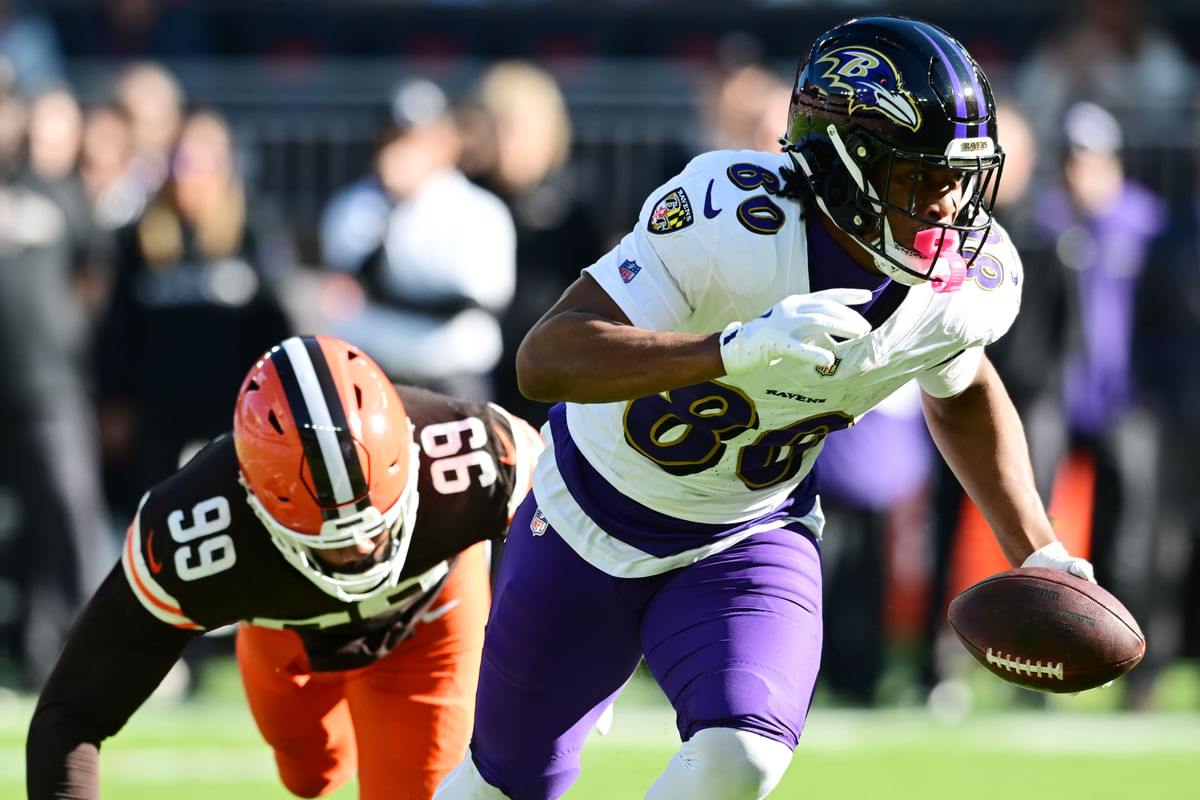Isaiah Likely fantasy projections: Week 12 Start/Sit Advice for Ravens ...