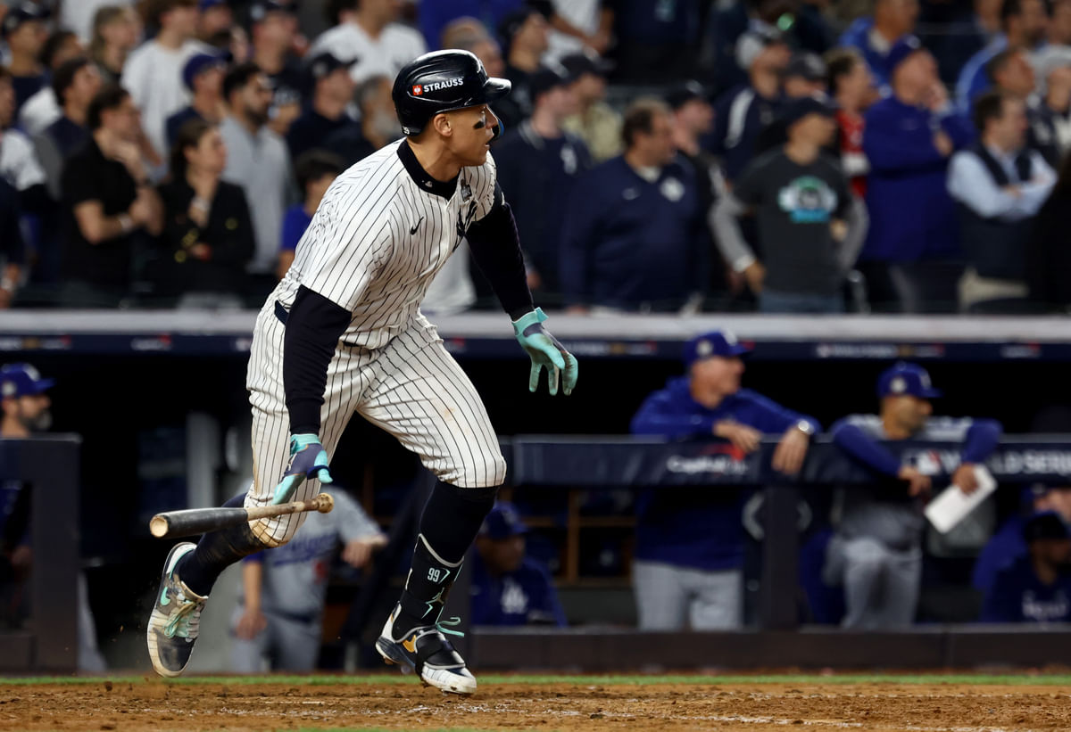 "Sorry for beating you" - When Aaron Judge hilariously apologized to Yankees teammate Giancarlo ...