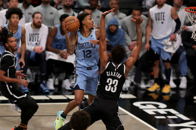 Ja Morant reacts to his two 360 layup highlight surpassing Victor ...