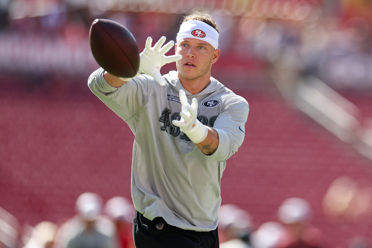 Is Christian McCaffrey playing today? 49ers RB's status revealed for ...