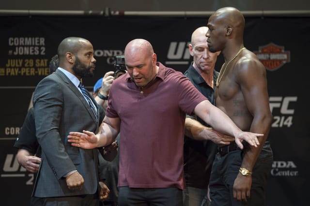 "This is very awkward" - Fans react as Daniel Cormier interviews arch ...