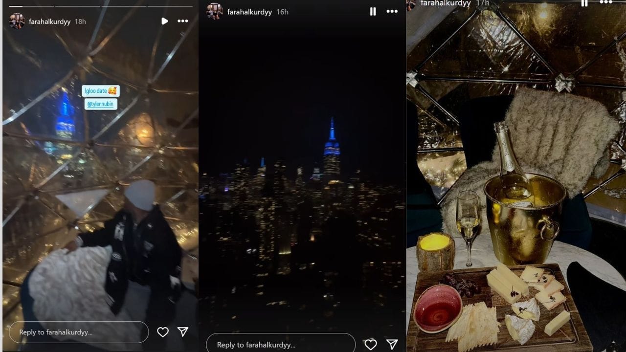 IN PHOTOS: Tyker Nubin's girlfriend Farah Alkurdy shows off romantic ...