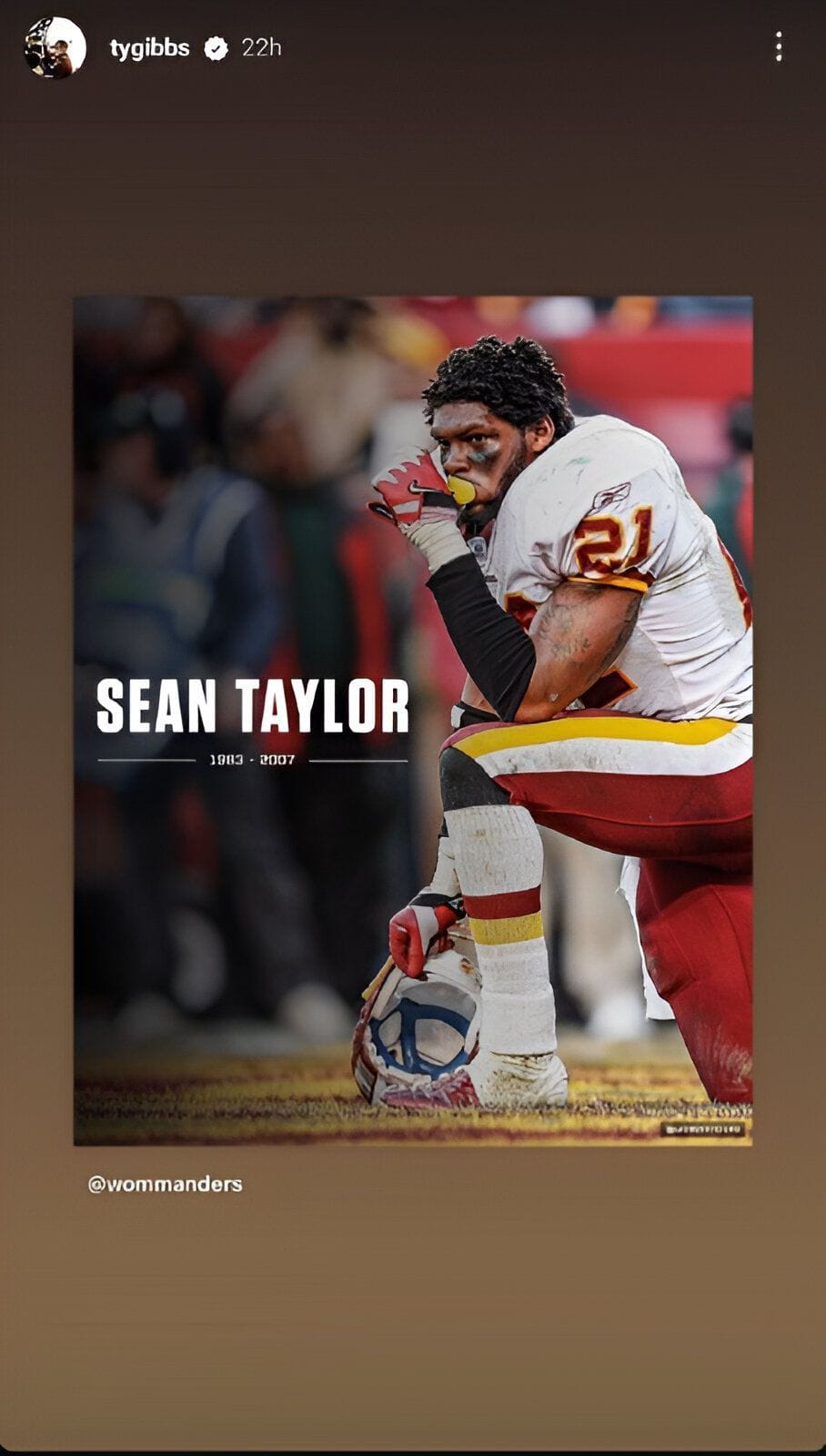 Joe Gibbs' grandson Ty Gibbs pays tribute to NFL star Sean Taylor on ...