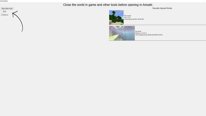 How to reset chunks in Minecraft