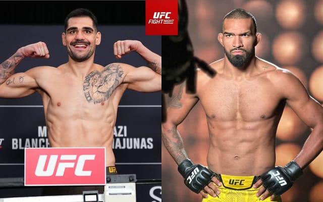Caio Machado vs. Brendson Ribeiro round-by-round updates: UFC Edmonton ...