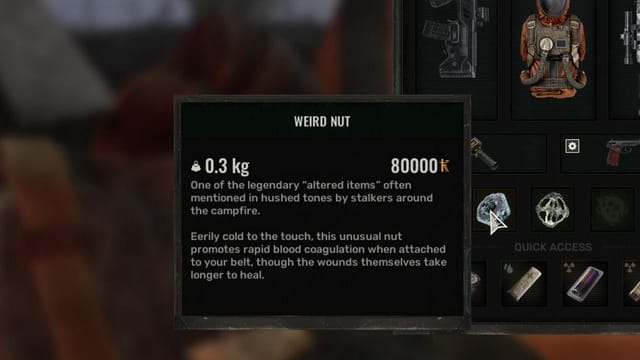 How to find the Weird Nut artifact in Stalker 2