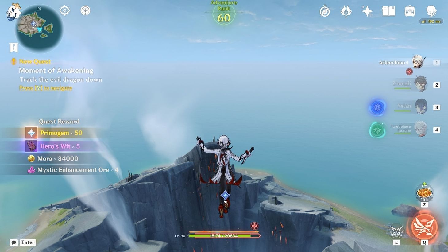 Genshin Impact: The Other Side of the Sky quest guide