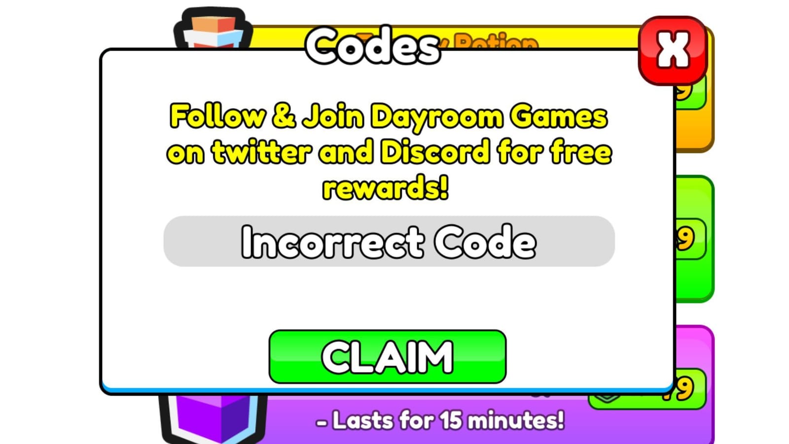 Become a Plane and Fly codes