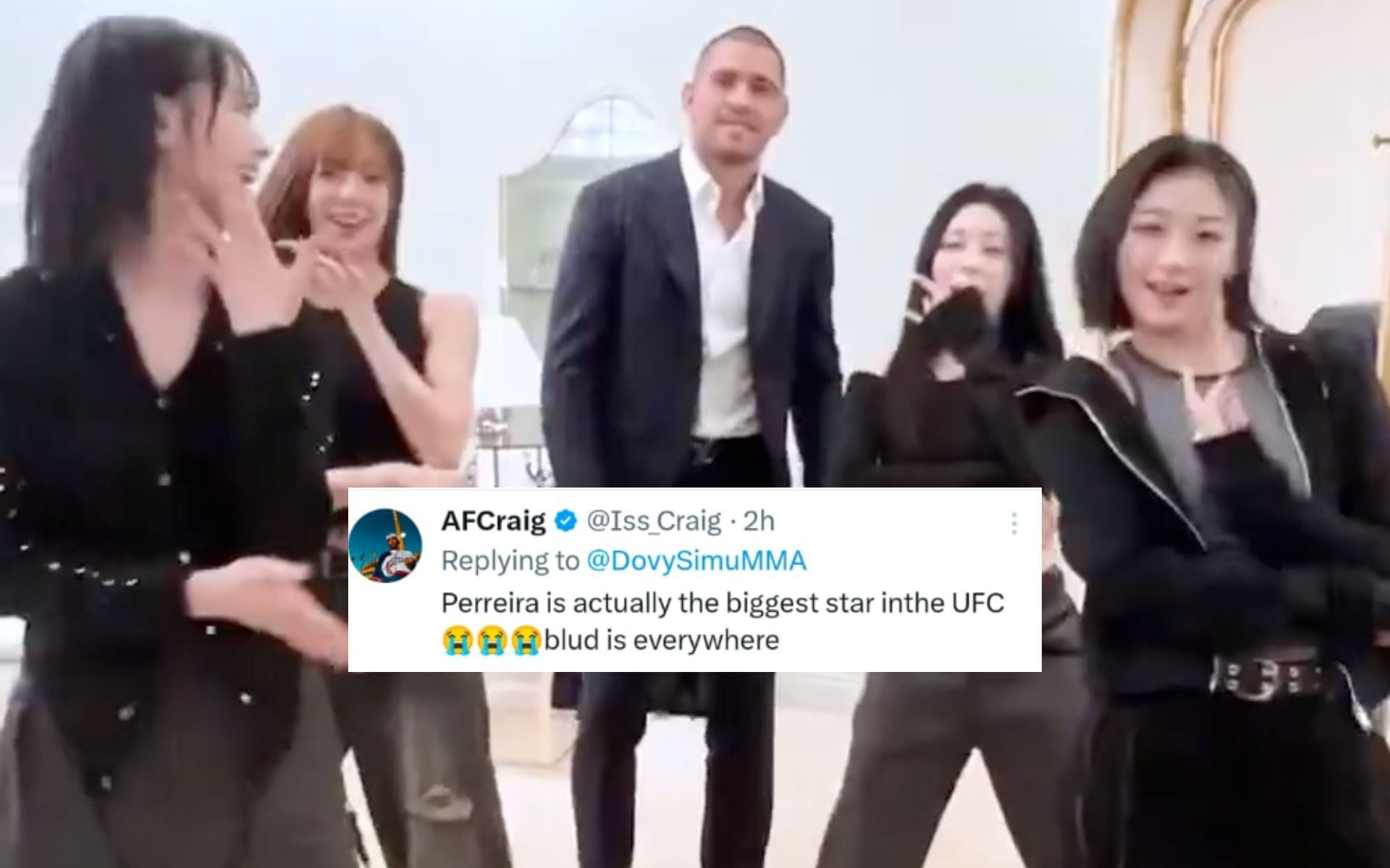 Alex Pereira: "All my homies love Chama" - Fans react as Alex Pereira ...