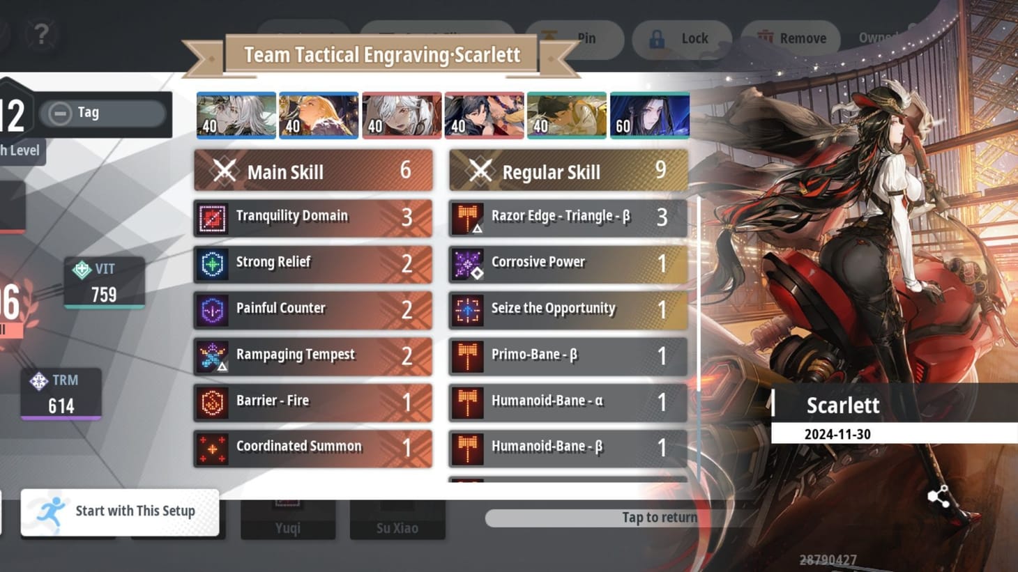 Scarlett in Ash Echoes: Skills overview, gameplay tips, Memory Traces, and teams