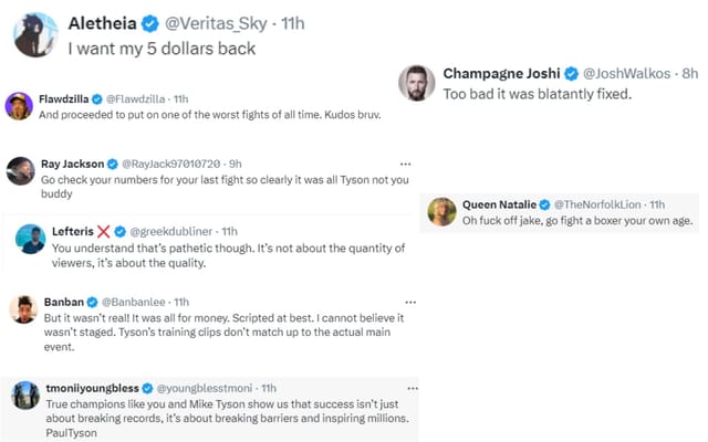 "You should be arrested for fixing pro fights" - Netizens flay Jake ...