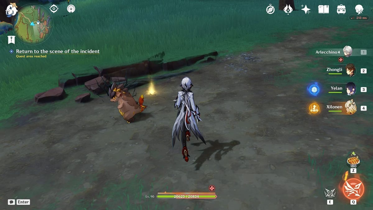 Genshin Impact An Air Race and an Alibi quest guide