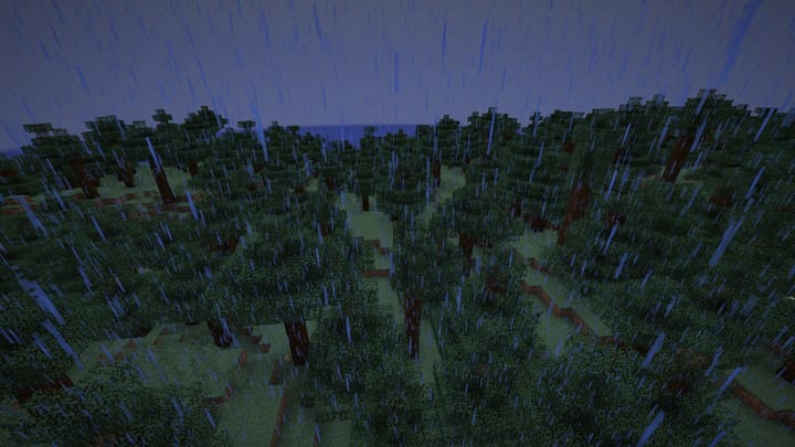 A guide to understanding Minecraft's weather system