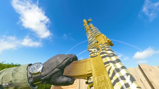 How to unlock Gold Tiger Mastery Camo in Warzone