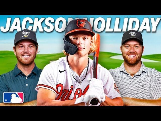 Jackson Holliday rates Bobby Witt Jr.'s golf skills